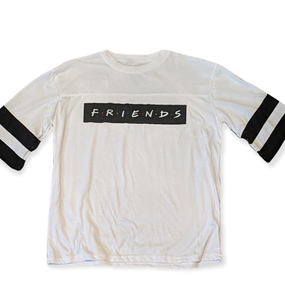 Friends The Tv Series T Shirt Above Elbow Sleeves - Gem